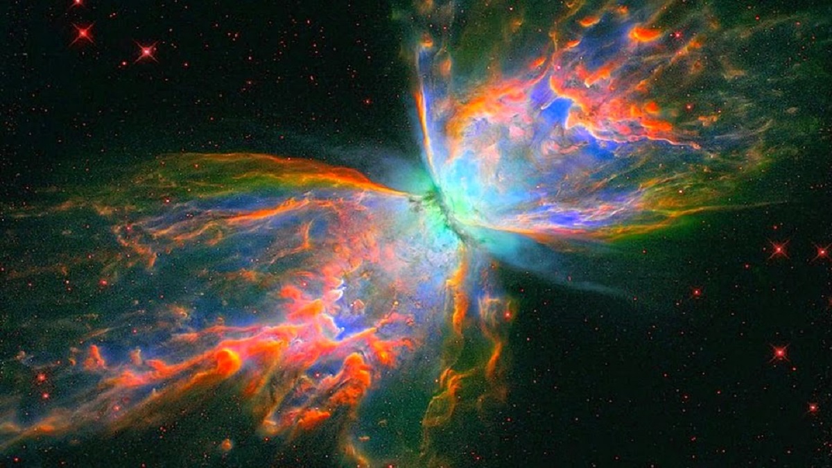 تصویر جدید جیمز وب از سحابی پروانه - فیگار